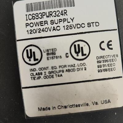 议价IC693PWR324R 工控电源模块 120/240VAC 功能完好维修