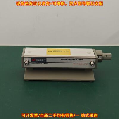 议价8494B手动衰减器 射频可调衰减器 11dB DC-18GHz维修