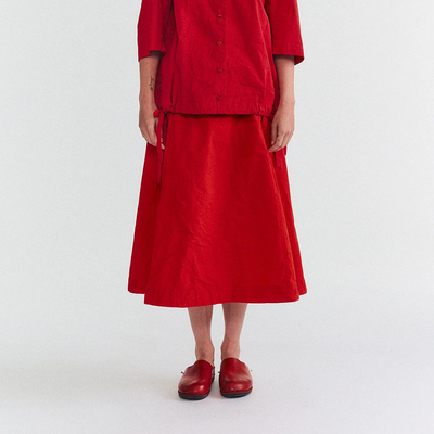 inLESS丨Casey Casey A-LINE SKIRT 纯棉半身裙女