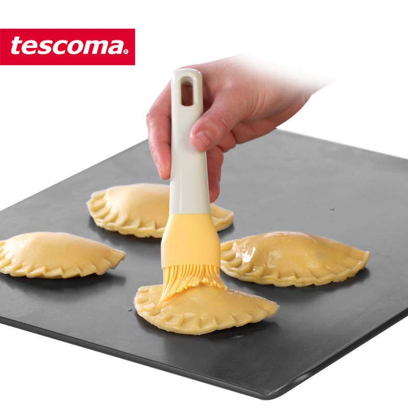 捷克tescoma耐高温食品级厨房硅胶刷蛋糕油刷烧烤刷烘焙工具刷子
