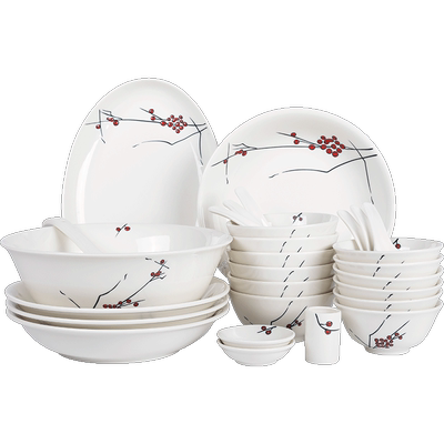 luzerne餐具套装中式手绘