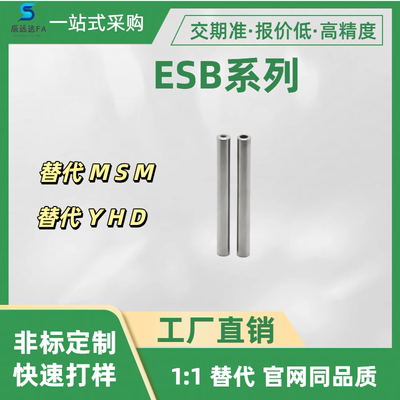 导向轴ESB系列 ESB-D8 10 12 13 16 20 25 30 35 40 50-L35-M5-N5