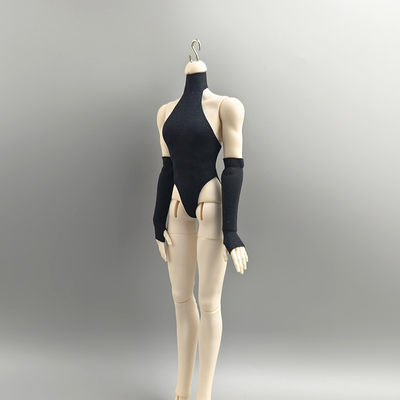 特六BJD不染色高领连体泳衣30CM娃衣6分阿巳多色高弹性感兵人衣服