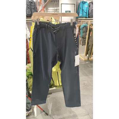 phenix菲尼克斯户外男春防风防水直筒弹力梭织运动长裤 PHA12PA10