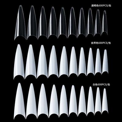Manicines pointy amitors coronarys fake fingernails and 6