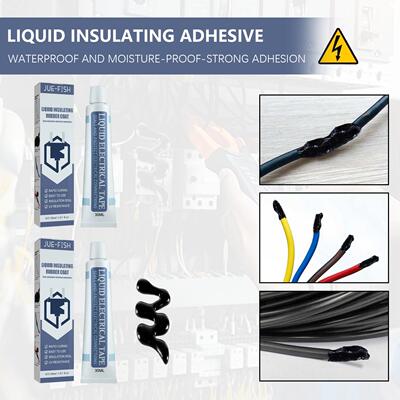 Jue-fish Liquid Insulating Tape, Lithium Battery Sealing Adh