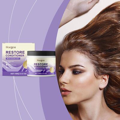 Hoegoa No-Rinse Care Curl Mask - Natural Curl Nourishing and