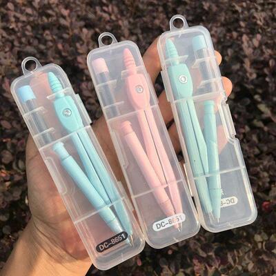 Metal Compass Drawing Tool Set for Students - Portable, Dura