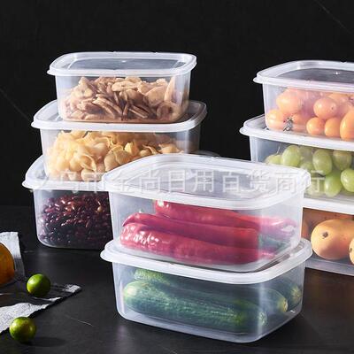 Lidded fruit preservation and freezing airtight food contain