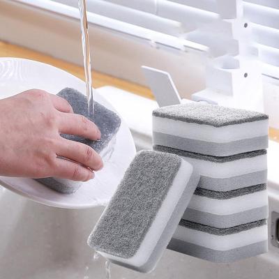 Dual-Sided Dishwashing Sponge, Kitchen Cleaning Wonder for P