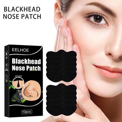 EELHOE Nose Strips Bamboo Charcoal Blackhead and Pimple Clea