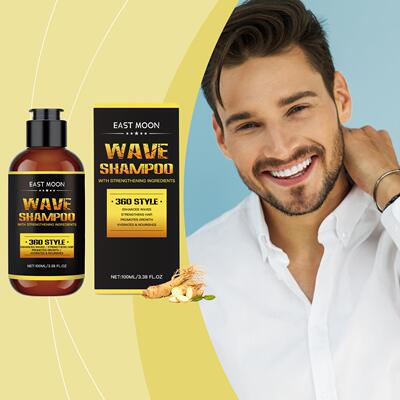 EAST MOON Men's Nourishing Shampoo - Nourishes, moisturizes,