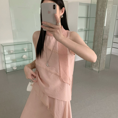 eternal.西子-约气质飘带仙气层次背心(飘带不可拆不含下装)52112