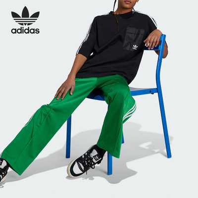 阿迪达斯大童运动休闲短袖