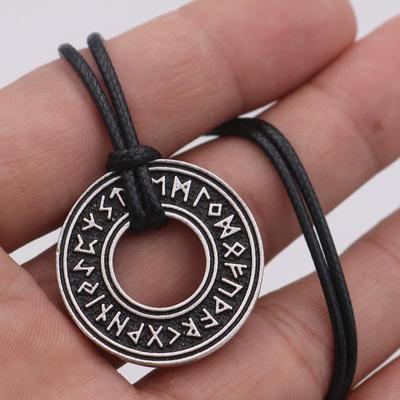 Pagan Elder Futhark Runes Vintage Jewelry Runic Vegvisir