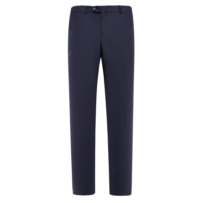 J1144鸟牌男士春秋西裤绵羊毛中腰修身长裤 36040_虎窝淘