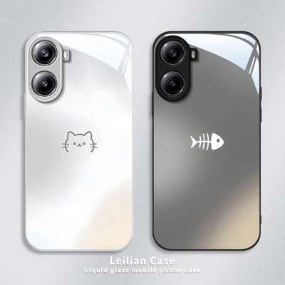 适用红米Turbo4Pro手机壳潮流新款RedmiTurbo4保护套Redmi小米RED女Pro全包防摔Trubo女生新款玻璃壳后外壳