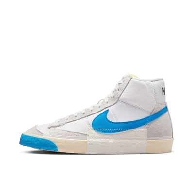 Nike Blazer '77 Remastered 中帮 板鞋 男女同款 蓝白DQ7673-102