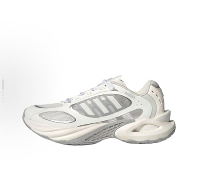 adidas Climacool Vento 4.0 低帮 跑步鞋 男女同款 白灰色JQ4945