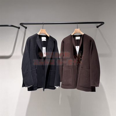 双面呢大衣含羊绒时尚百搭