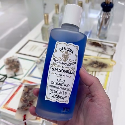 现货 Santa Maria Novella圣塔玛利亚SMN蓝色身体油250ml滋润保湿