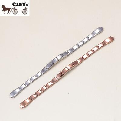 carty钨钢表带乌钢手链手表带凸口宽8凸4Umm手表配件女