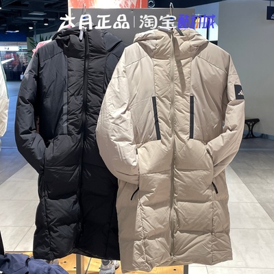阿迪达斯男子长款羽绒服