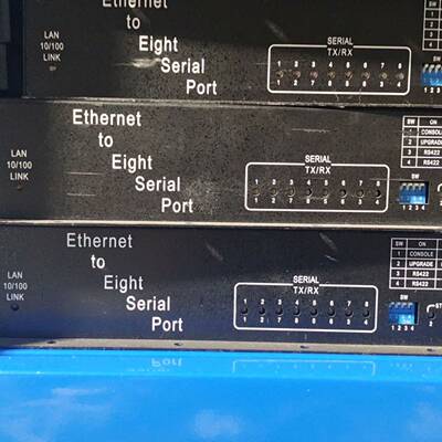 可议价RAYON 型号IPORT108P1以太网转8口串口切换器，维修