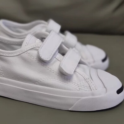 converse Jack  Purcell 新款魔术贴婴儿童鞋开口笑761308 361308