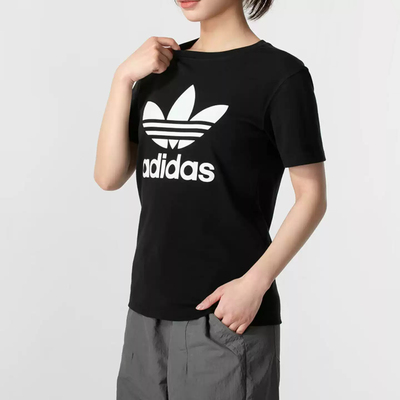 阿迪达斯三叶草正品女子运动T恤
