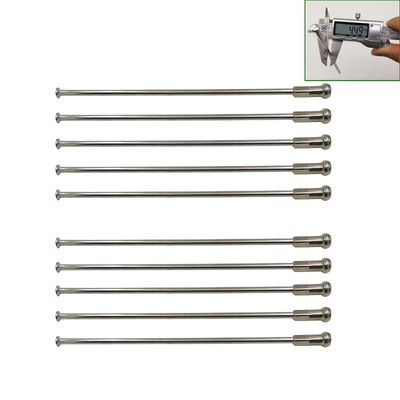 7号/7G直径4.5mm直头等径304不锈钢材质银色摩托车车轮辐条(定做)