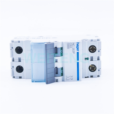 HAGER海格NC263P双极空气开关