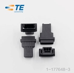 1-177648-3 3P HSG PH:3.81mm 黑色