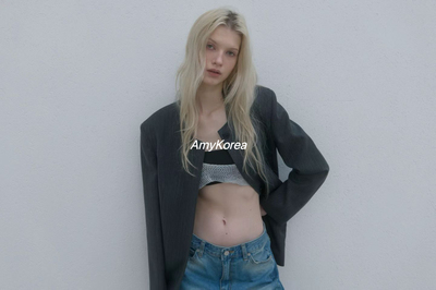 tempting Amy韩代 26早春 东大门 洋气针织背心 亮丝纯色叠穿