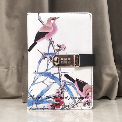 中小学生日记本带锁密码本可爱少女心笔记本子加厚多功能带锁记事