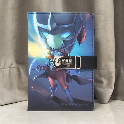 A5小学生密码本带锁日记本儿童简约大学生少女心笔记本子加厚创意