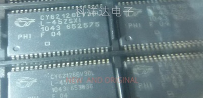 CY62126EV30LL-45ZSXI TSOP44 1兆位（ 64K ×16 ）静态RAM 全新