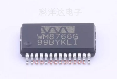 WM8766GEDS/RV WM8766G  SSOP-28 数模转换芯片DAC 量大价优 全新