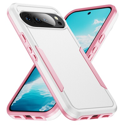 拼色军工适用于谷歌Pixel11proXL/10pro手机壳9proXL机器人8pro/7pro/6pro保护套6A/7A/8A/9A/10A撞色10pro
