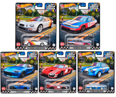 风火轮hotwheels花园大道18GJT68保时捷935福特anglia合金胶胎