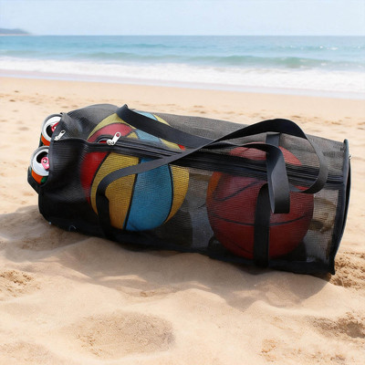 PVC网格球包多功能收纳袋篮球课