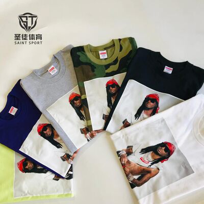 SupremePlayboiCarti人物短袖