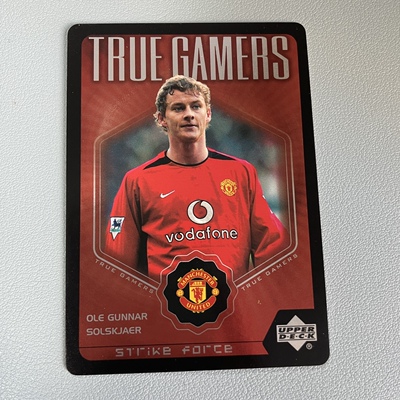 足球球星卡美国亚德 2003UD 曼联队TRUE GAMERS特卡全套及单卡