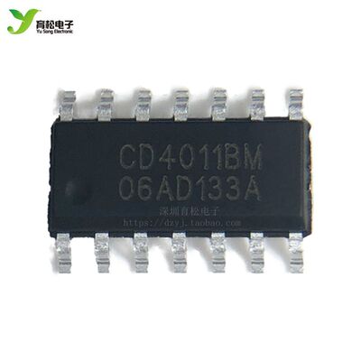 CD4011SOP14封装4路2输入与非门