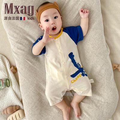 MXAG婴儿衣服男宝宝短袖