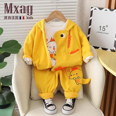 MXAG男童秋装套装2026新