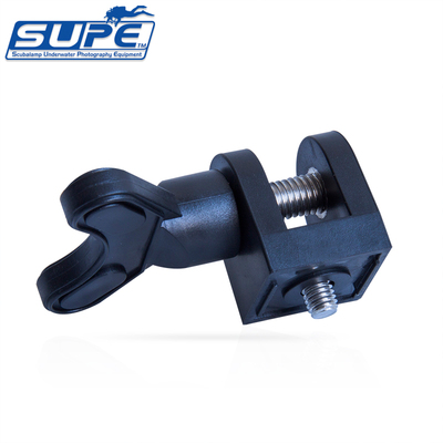 Scubalamp（SUPE)YS夹潜水手电筒支夹水下相机支架补光灯夹 YS头