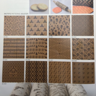 比利时cernit印花滚轴粘土饼干