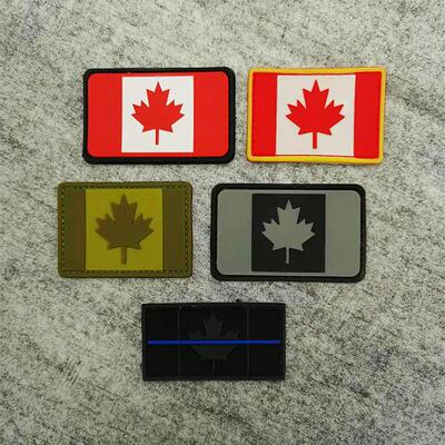 Canadian加拿大臂章背包贴章