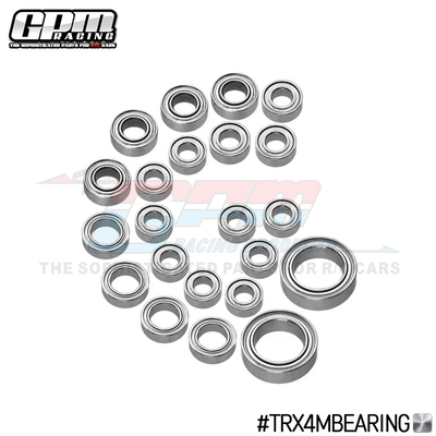 TRX4M轴承钢全车密封轴承22pcs